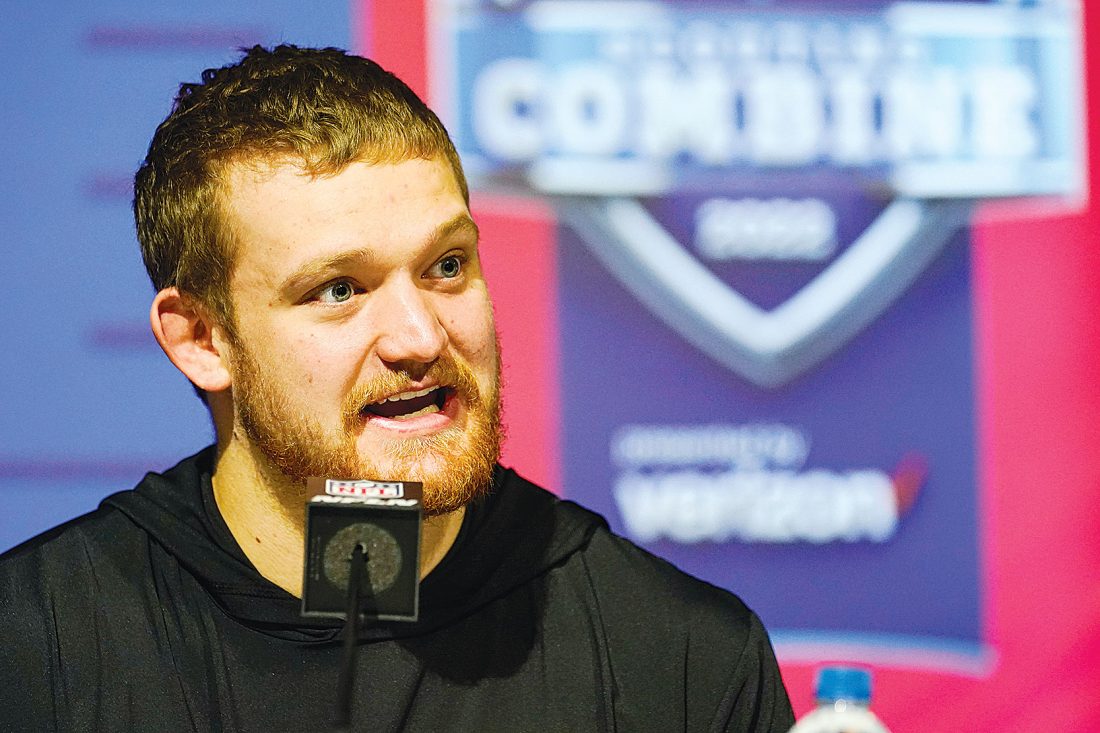 Cordell Volson is ready to make his mark | News, Sports, Jobs - Minot ...